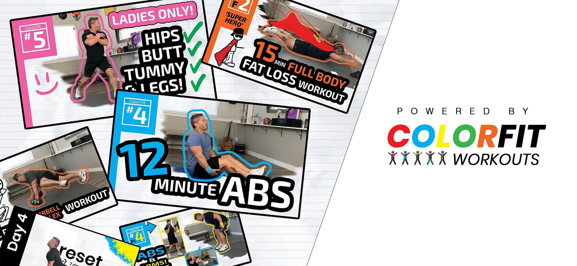 ColorFit Workouts | Color Coded Workouts To Change Your Body