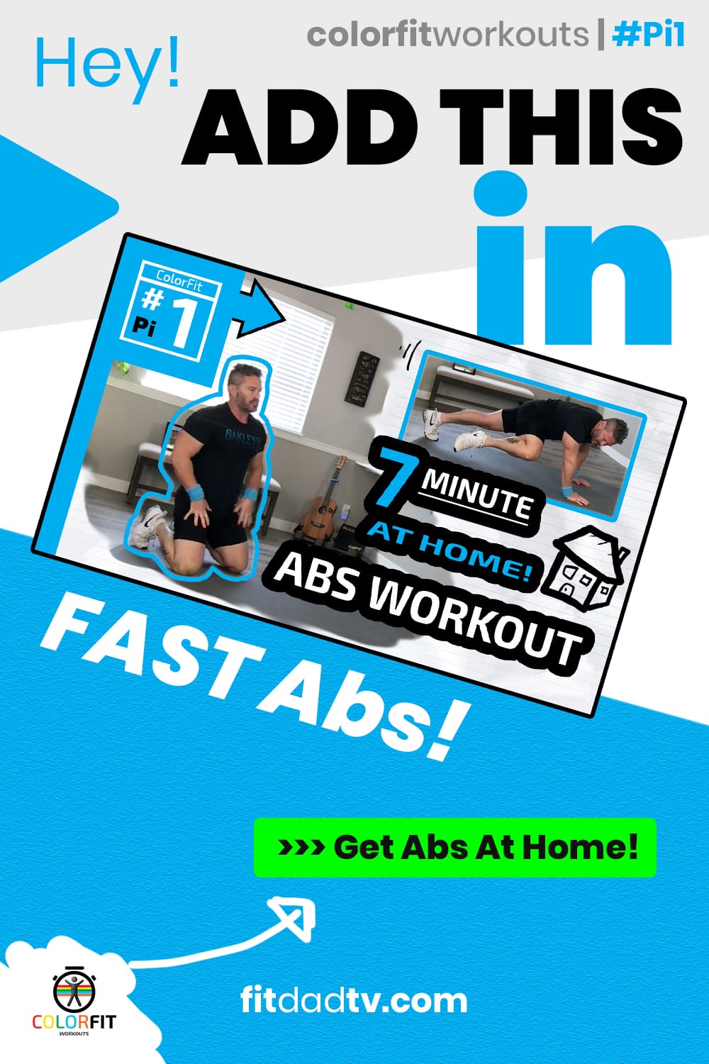 A NEW 7 Minute At Home FAST Abs Workout - Tristan Lewis - Personal Trainer