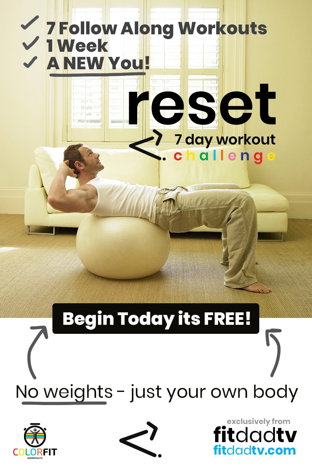 Reset Day 3 – 7 Day Workouts Challenge – The NEXT Full Body Workout ...